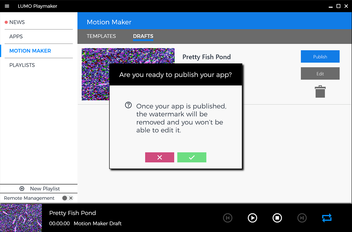 Fish Pond – LUMOplay